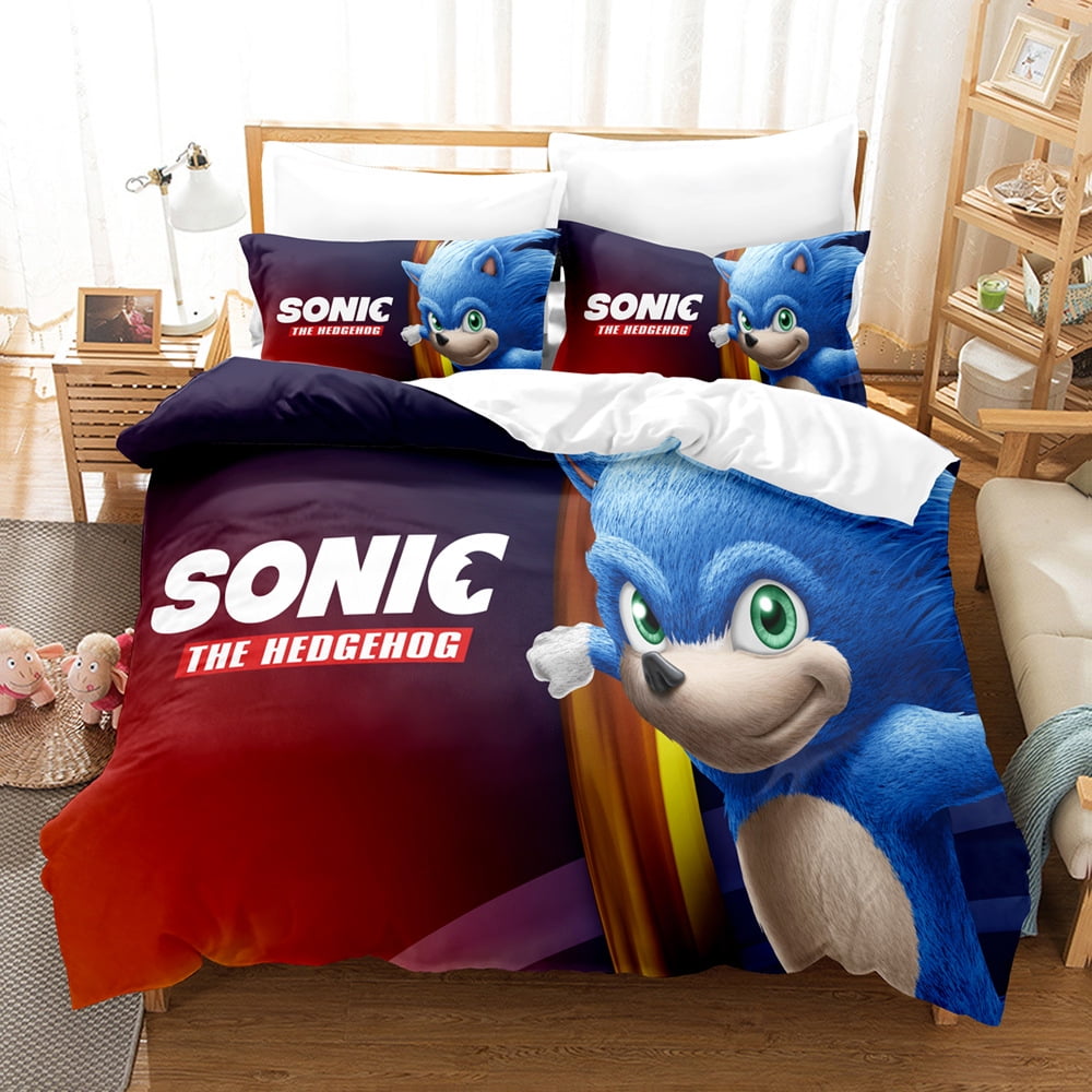 Sonic Sheets Three Piece Set, 3D Printing, Soft Microfiber, Duvet Cover ...