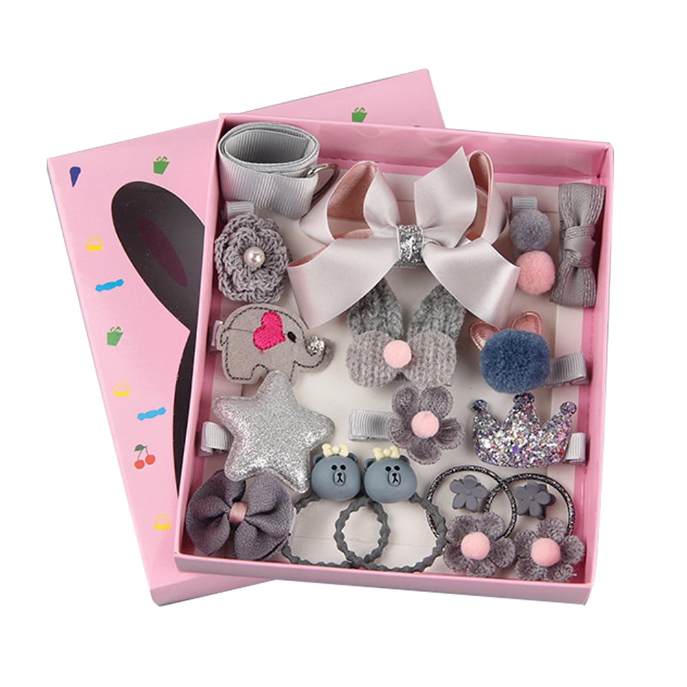Click here for Leining 18 Pcs Children Cute Hair Bands Hairpin Gi... prices