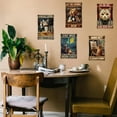 1 Set 6Pcs 6 Styles Vintage Iron Tin Sign Wall Decor for Bars ...