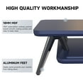 Fenge Dual Monitor Stand Riser for 2 Monitors, 42.5 Inch Desk Shelf ...