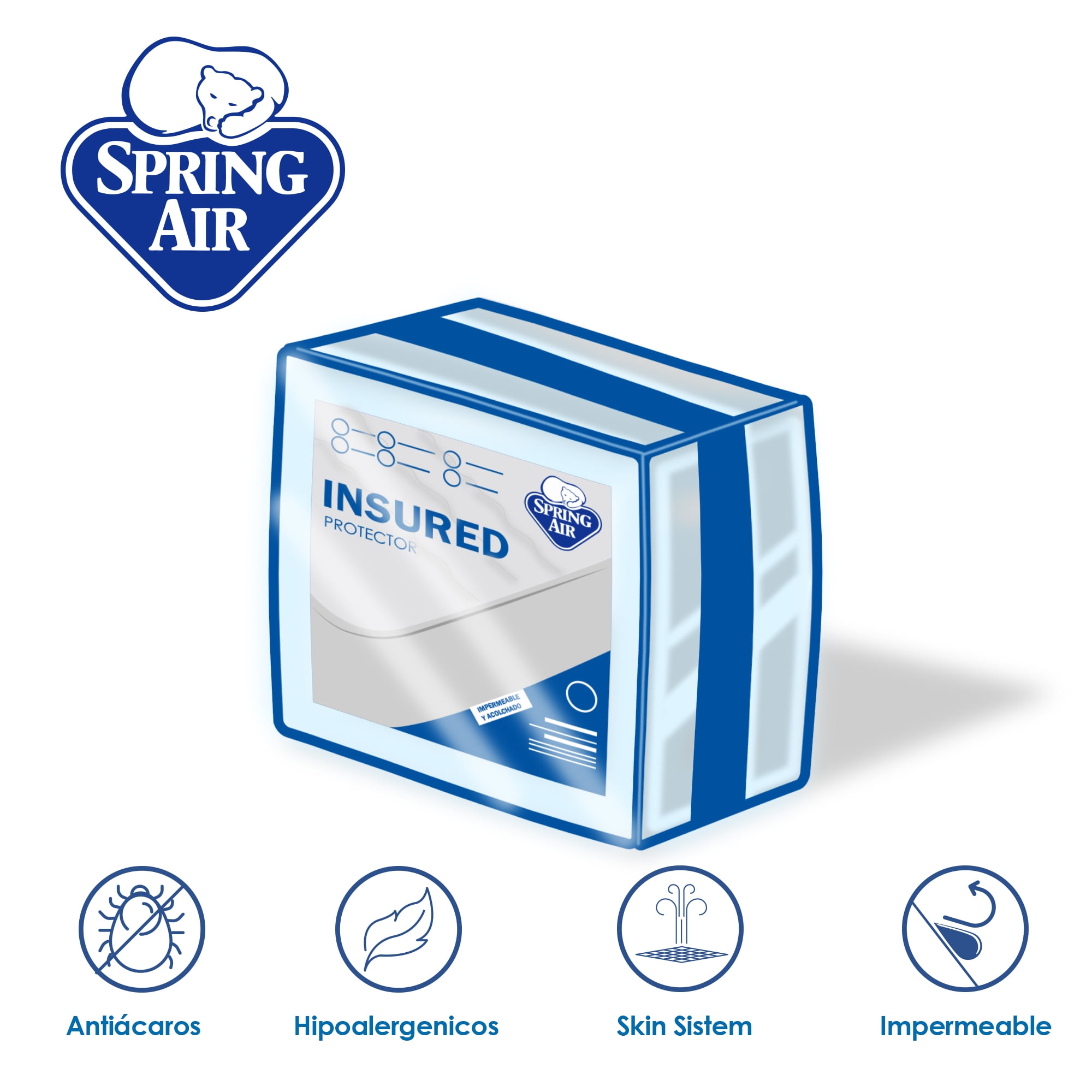 Protector Spring Air Insured Matrimonial Spring Air Impermeable ...