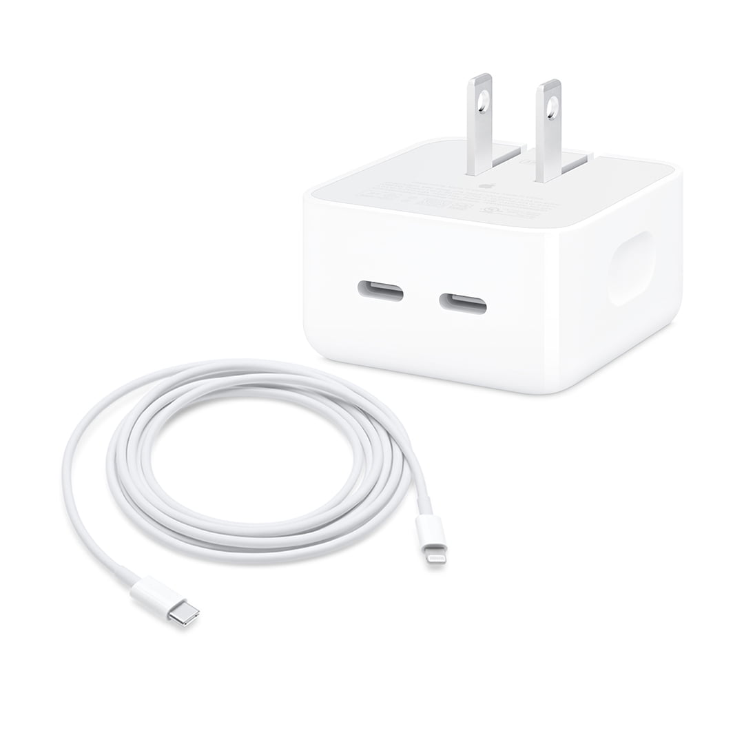 Cargador doble Store Line para iphone 50W Tipo USB+C lightning ...