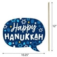 Big Dot of Happiness Funny Hanukkah Menorah - Chanukah Holiday Party ...