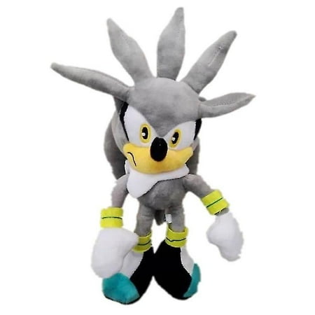 Sonic The Hedgehog Silver The Hedgehog Plush Toy Figure Gift | Walmart ...