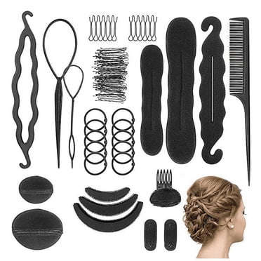 Barrettes Hair Accessories Bun Head Artifact Back Clip Hair Clip For ...