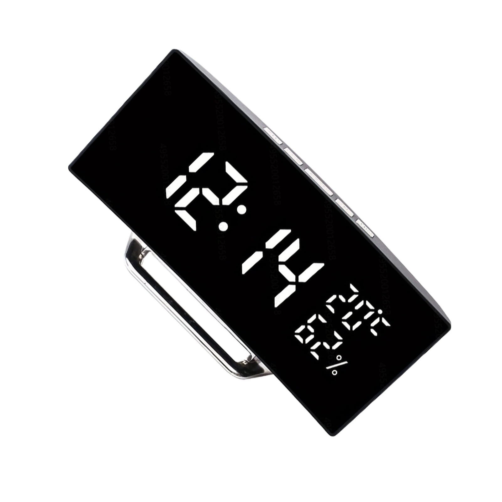 Sidaley Reloj con espejo y luz LED de cronometraje preciso para ...