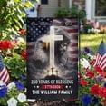 250 Years of Blessing Nation Under God American Garden Flag ...