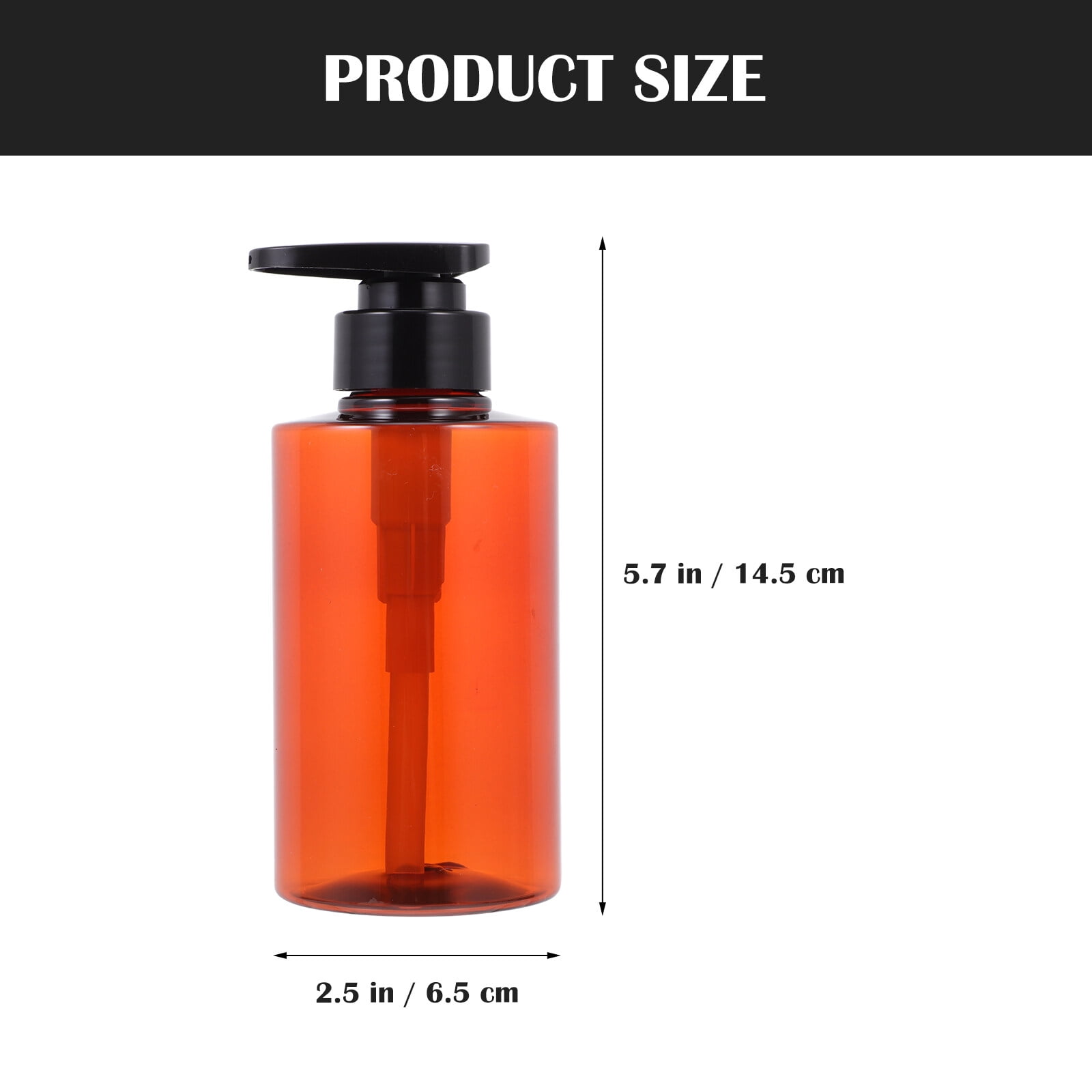 3sets Press-type Bottle Simple Home Shower Gels Container Bath ...