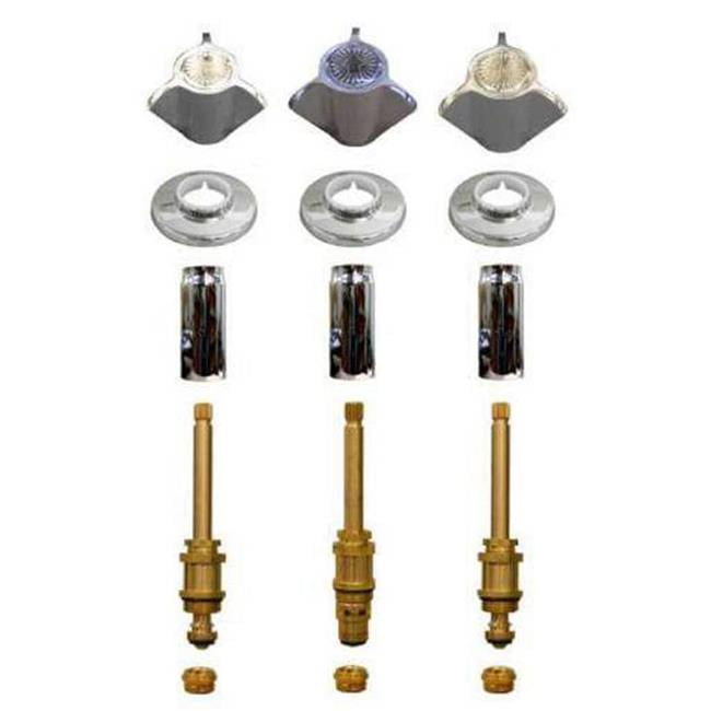 Lincoln Products 111875 3-Handle Valve Rebuild Kit for Sayco Space Age ...