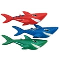 Funstuff 3pc Brightly Colored Dive Sharks Pool Toy, Underwater Torpedo ...