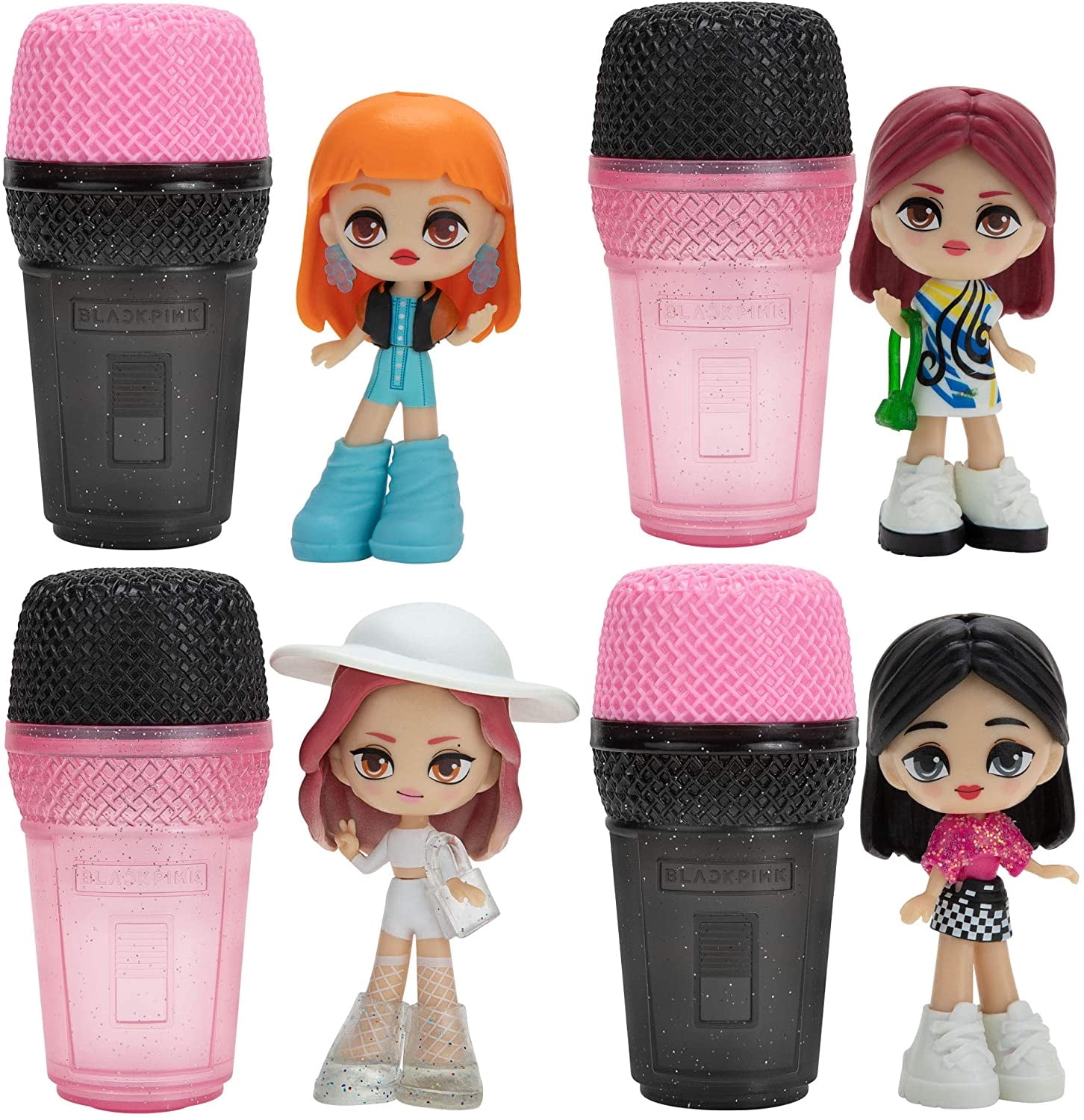 Blackpink Micro Pop Stars, Mystery Surprise Figures 4 Pack - 3" Kpop ...