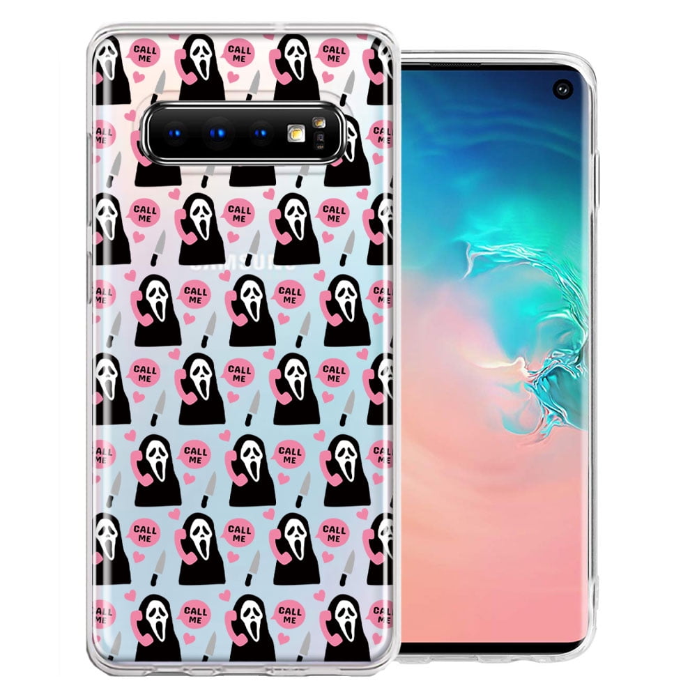 MUNDAZE Samsung Galaxy S10 Plus Pink Horror Valentine Character ...