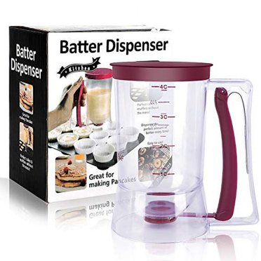 Pancake Batter Dispenser Tool Cupcake Cake Dispenser Perfect for Baking ...