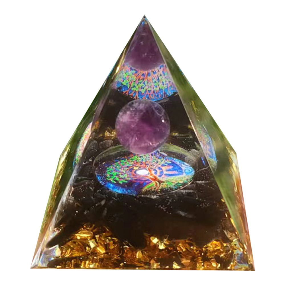 Orgone Pyramid for Positive Energy, Healing Pyramids for Reduce Stress ...