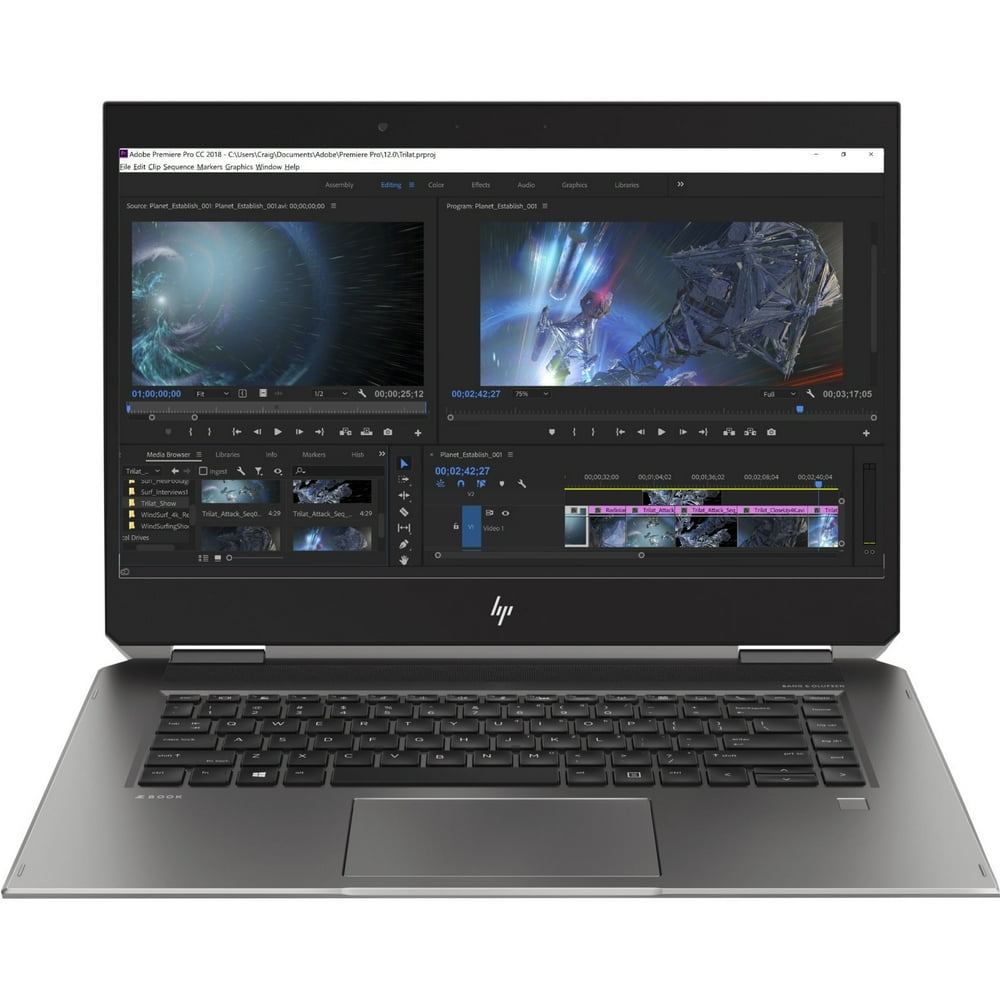 HP ZBook Studio x360 G5 15.6" 2 in 1 Mobile Workstation - Core i7-9850H ...
