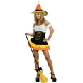 Candy Corn Cutie Adult Halloween Costume - Walmart.com