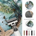 Coastal Coconut Tree Area Rugs 4' (Round) Starfish Tropical Plant Floor ...