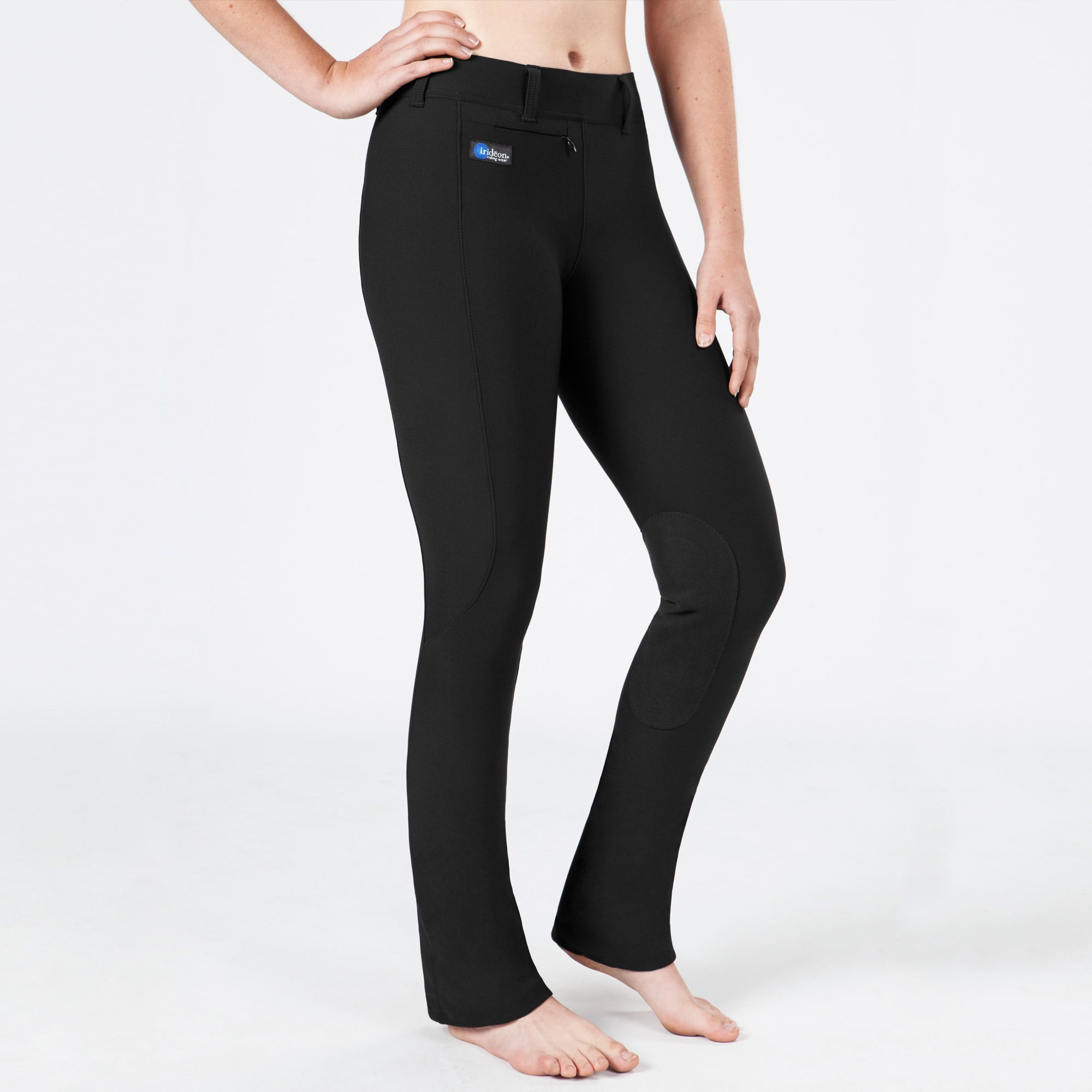Irideon Ladies Boot Cut Tights Reg L Black - Walmart.com
