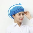 Canteen Catering Wholesale Hair Nets Breathable Work Wear Chef Hat Food ...