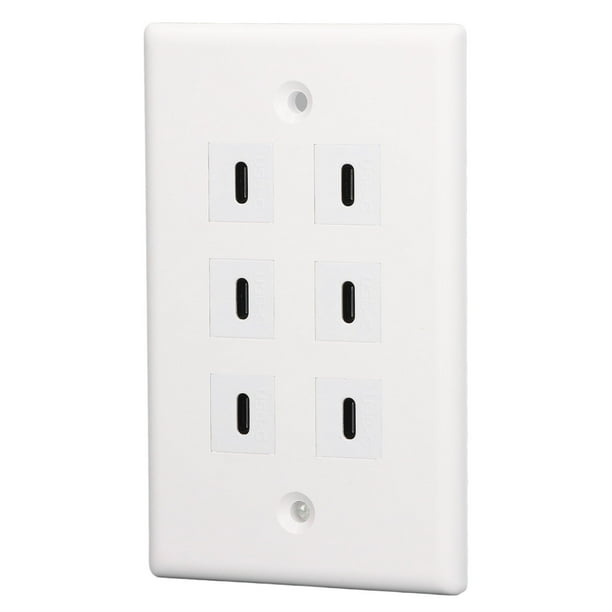 USB Charging Outlet,6 Port USB Receptacle USB Receptacle Outlet USB ...