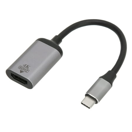 USB C To HD Multimedia Interface Adapter, 4K 30Hz Portable Small HD ...