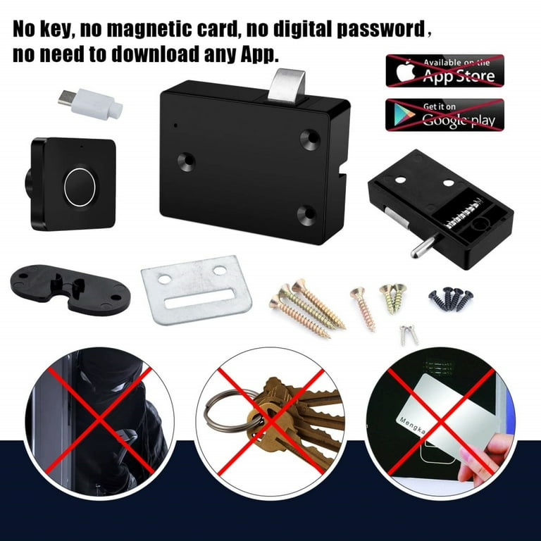 Biometric Cabinet Lock Kit | Cabinets Matttroy