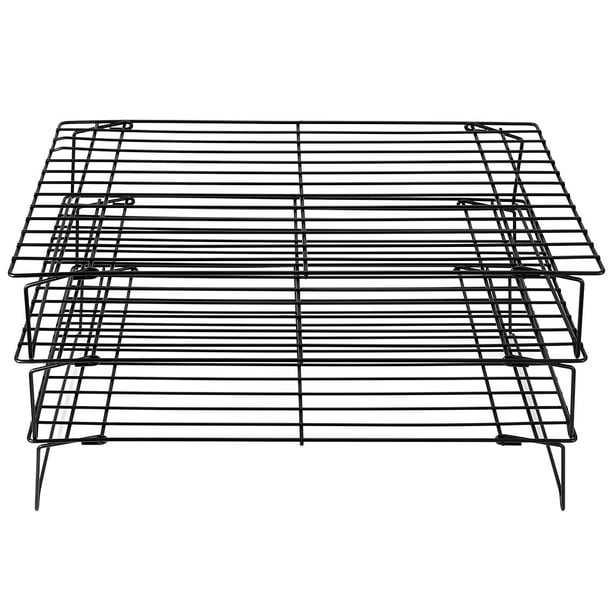 Versatile Rack Stacked Racks Cooling Grid, Non-stick BBQ Cooling Rack ...