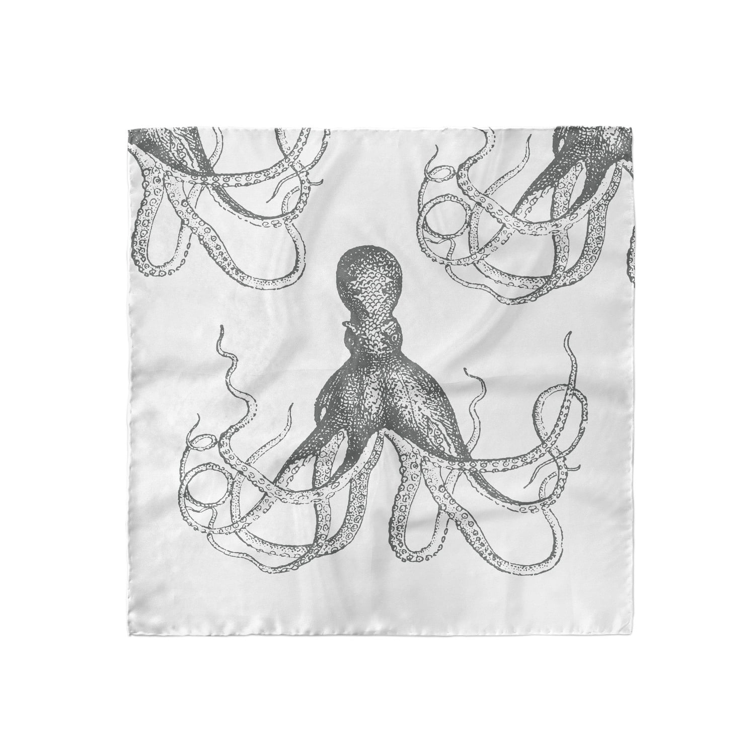 Octopus Head Scarf, Animal Tentacles Marine, Head Wrap, 3 Sizes, by ...