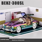 1:24 Mercedes-Benz 300SL Electroplated Version Alloy Car Diecast Metal ...