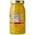 DeLallo Hot Banana Pepper Rings, Spicy Yellow Pickled Peppers for ...