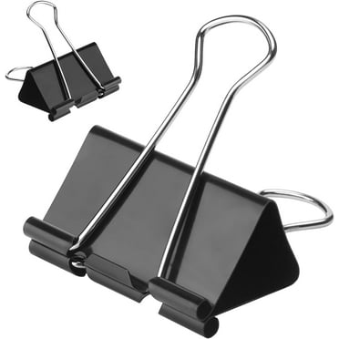 Heavy Duty XL Extra Large Binder Clips, 2 inch Jumbo, 24 Pack, Big ...