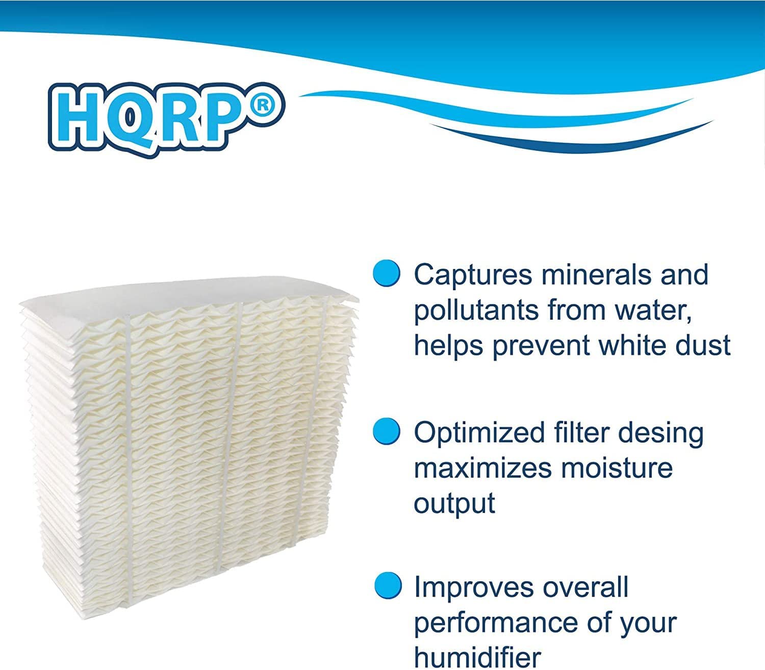 HQRP Wick Filter for Essick Air AIRCARE Bemis 1043, 826000, 826800 ...