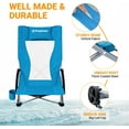 Free Shipping! KingCamp Backpack Beach Camping Folding Chair Portable ...