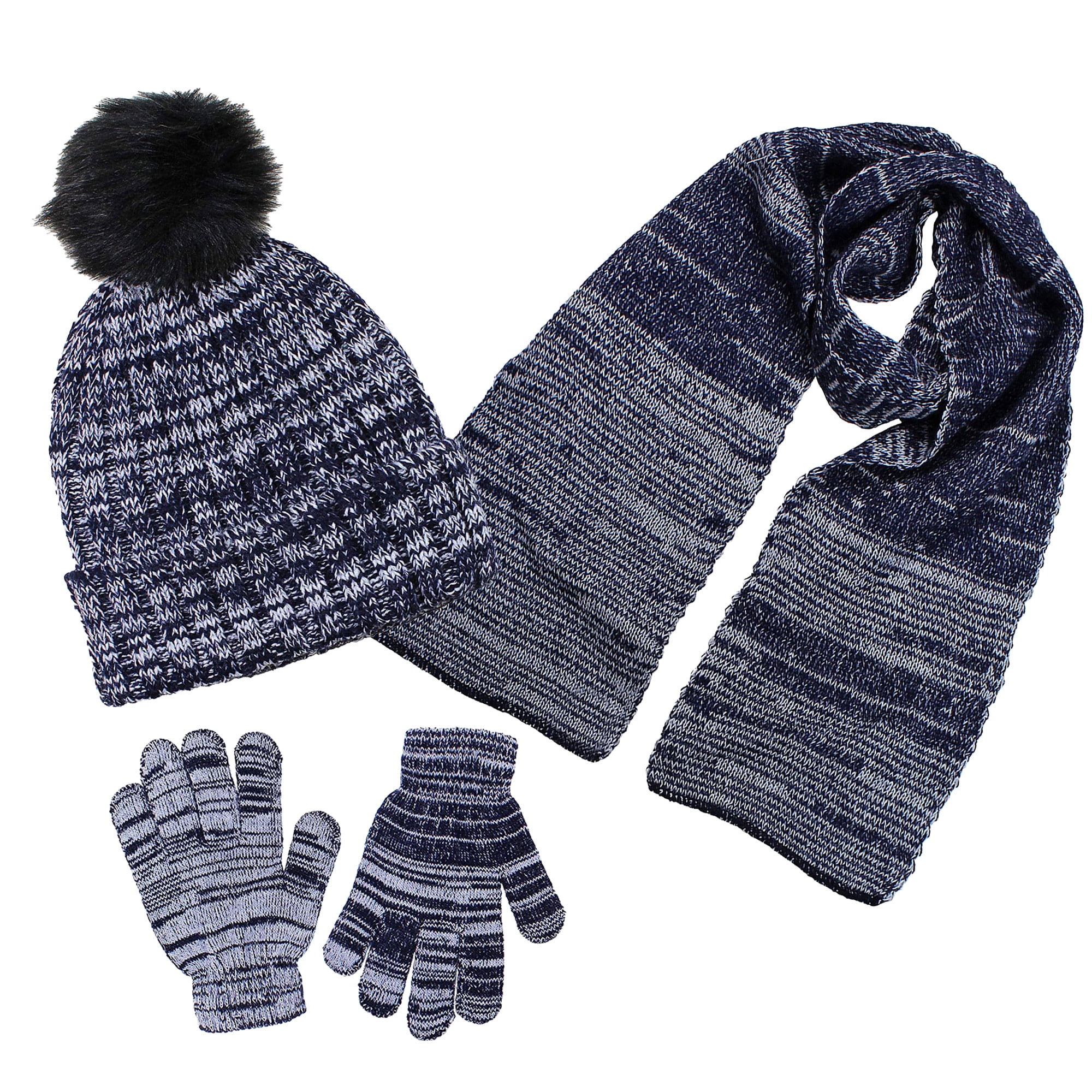 Swak Girls Hat,Scarf & Glove Set-Kids Cold Weather Winter Accessories ...