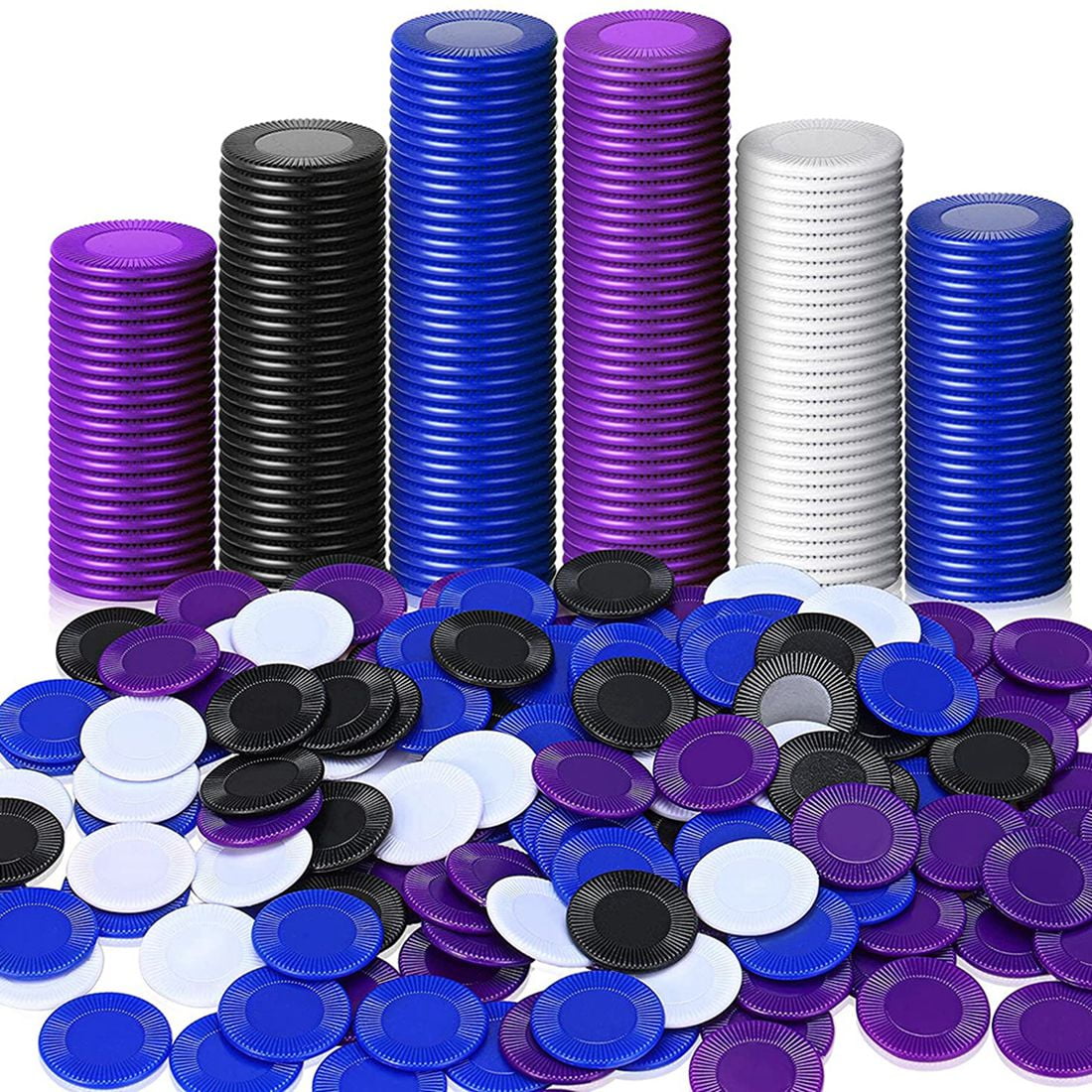 Click here for Unbranded 400 Pieces Plastic Poker Chips Game Chip... prices