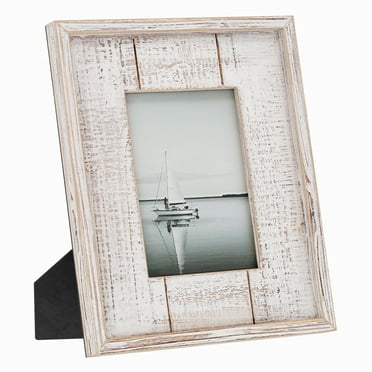 Danya B. Rustic 5" x 7" Horizontal Wood Picture Frame - Walmart.com