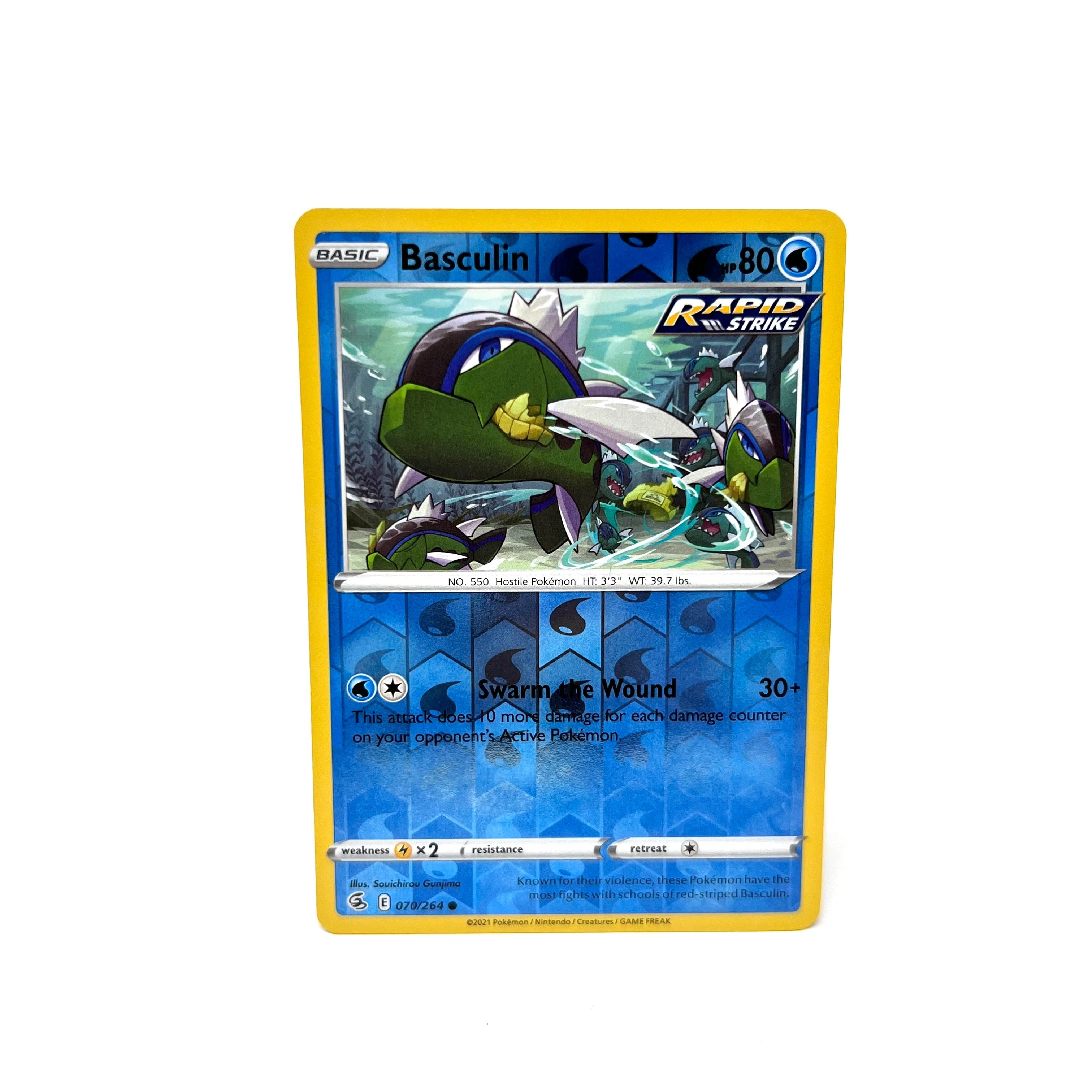 Pokemon Cards Fusion Strike Loose Water Type Cards - SWSH08 - Walmart.com