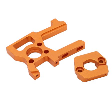 RC Motor Mount Holder, RC Trunk Motor Mount Vibration Reducing Orange ...