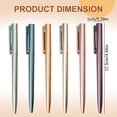 Ballpoint Pens - 0.7mm Detachable Plastic Pens - Replaceable Refill ...
