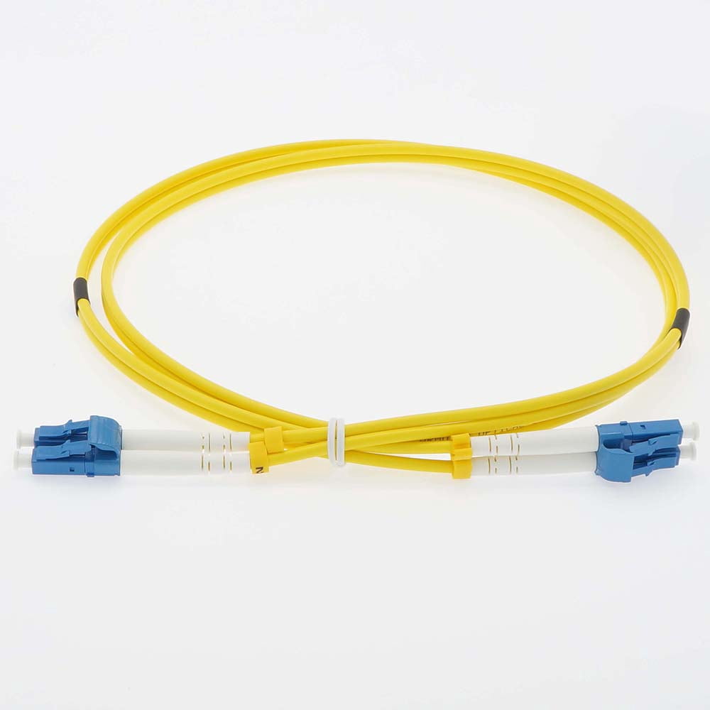 ACCL 12m LC/UPC-LC/UPC Armored Singlemode Duplex Fiber Optic Cable, 4 ...
