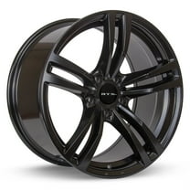 RTX Slate 17x8 6x139.7 ET25 CB106.1 Black Machined Wheel - Walmart.com