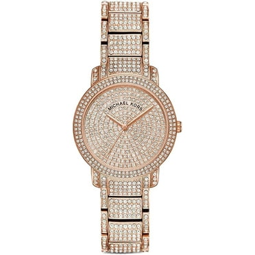 Michael Kors Women's Wren Crystal Pave Wrist Chronograph Watch MK6317 ...