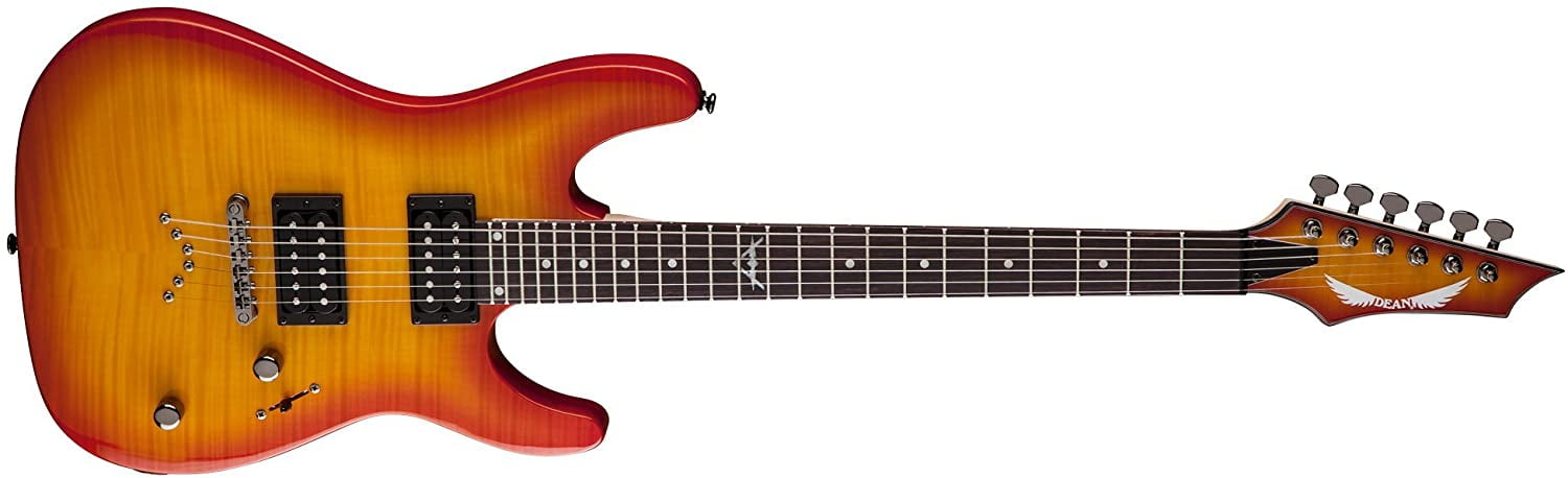 Dean Custom 350 - Trans Amberburst - Walmart.com
