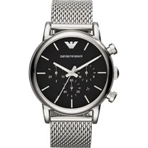 Emporio Armani Gianni Men's Chronograph Watch, Stainless Steel Bracelet ...