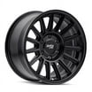 17x9 Dirty Life 9315 Compound Matte Black Wheel 5x5 (-12mm) - Walmart.com