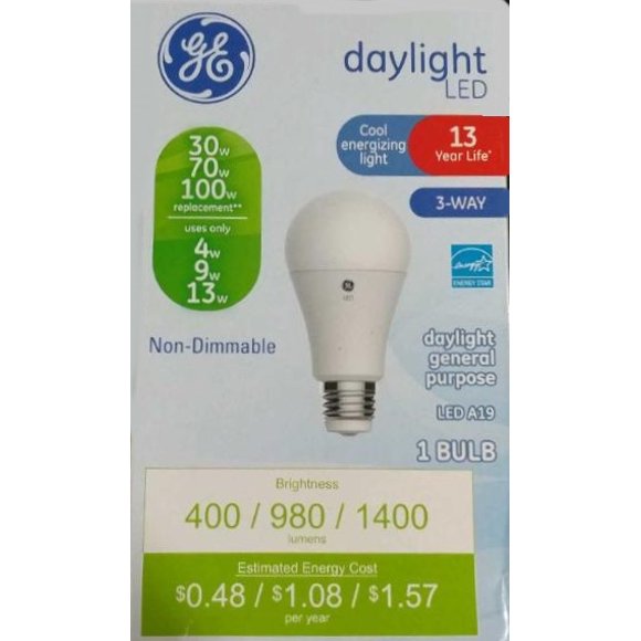 3 Way LED Light Bulbs