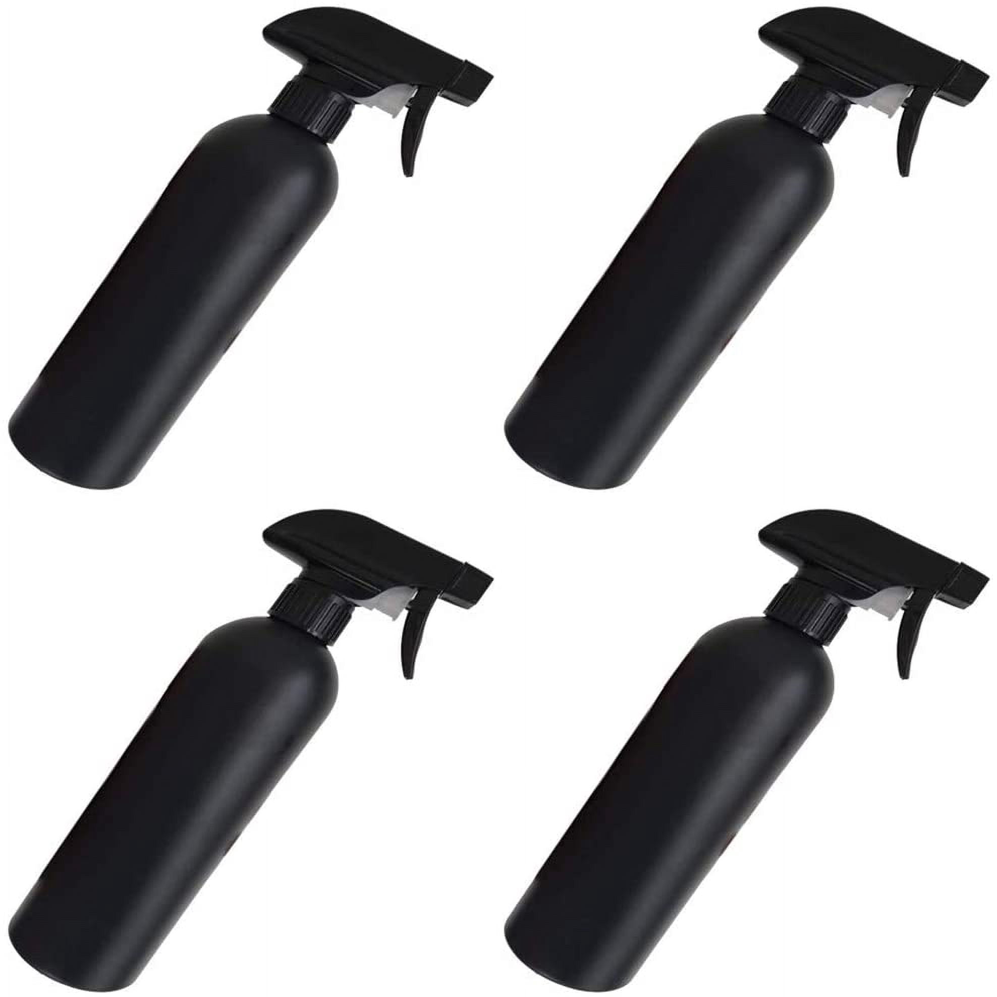 ORUYROP Aovie 500ml Plastic Black Spray Bottle for Cleaning Solutions ...