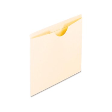 Manila Reinforced File Jackets 2-Ply Straight Tab, Letter Size, Manila ...