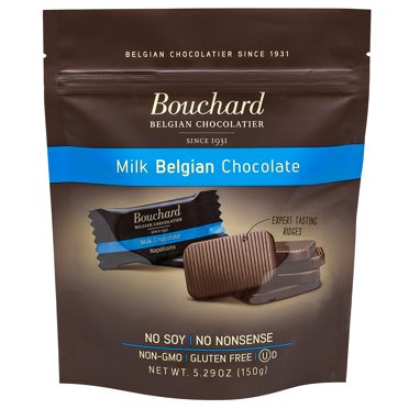 Bouchard Belgian Dark Chocolate | 72% Cacao | Vegan, Keto, Non-GMO ...
