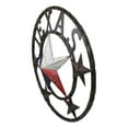 Western Patriotic Lone Star State Texas With Mini Stars Metal Wall ...